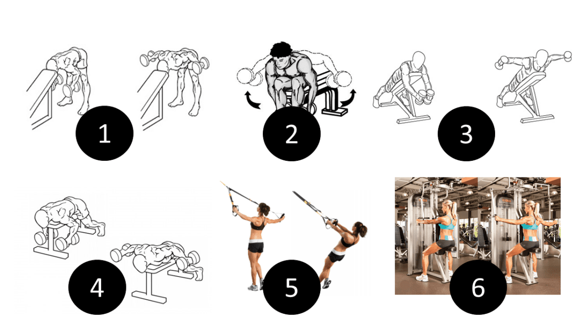 Mejores ejercicios para hombros: estimula sus 3 partes