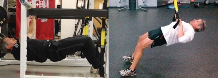 Inverted row: 1 great exercise to improve pull-ups