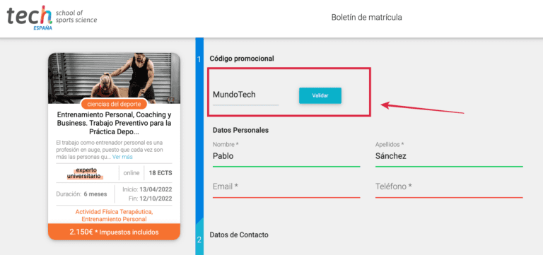 Cupón descuento TechTitute: «MundoTech» 35% descuento