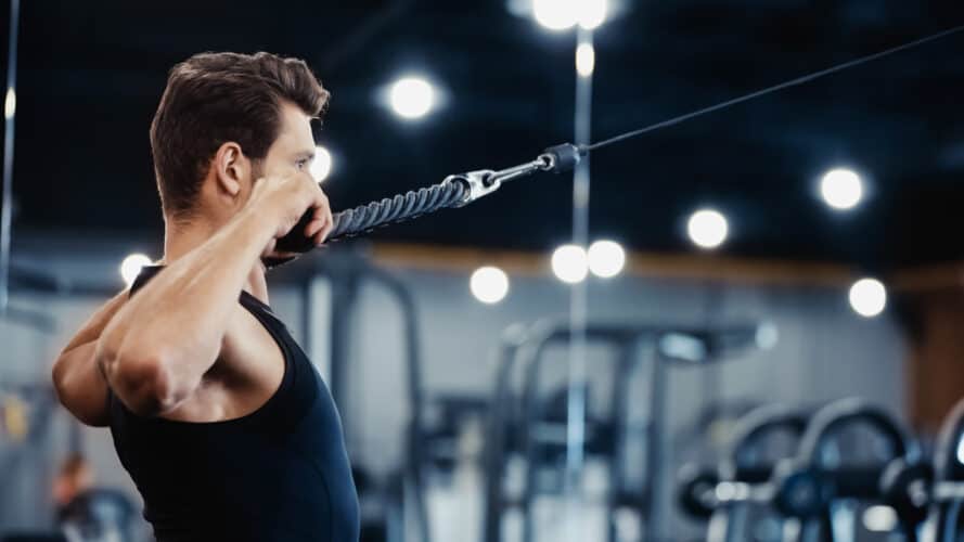 Face pull -【1 Pulley exercise to work the back】