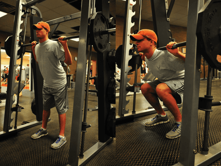 Sentadilla en multipower - 5 Beneficios que debes saber